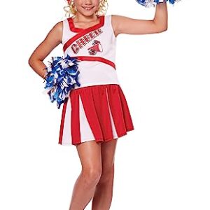 California Costumes Child High School Cheerleader Costume, Small (6-8)