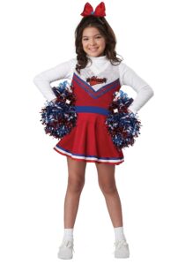 girls spunky cheerleader costume small