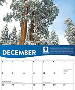 2024 National Park Foundation Wall Calendar: 12-Month Nature Calendar & Photography Collection (Monthly Calendar)