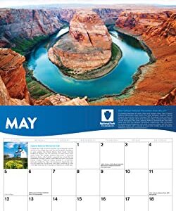 2024 National Park Foundation Wall Calendar: 12-Month Nature Calendar & Photography Collection (Monthly Calendar)