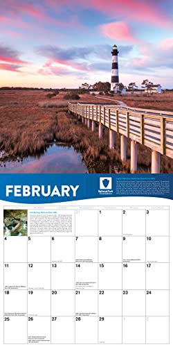 2024 National Park Foundation Wall Calendar: 12-Month Nature Calendar & Photography Collection (Monthly Calendar)