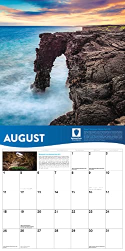 2024 National Park Foundation Wall Calendar: 12-Month Nature Calendar & Photography Collection (Monthly Calendar)