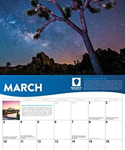 2024 National Park Foundation Wall Calendar: 12-Month Nature Calendar & Photography Collection (Monthly Calendar)