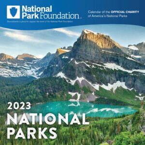 2023 national park foundation wall calendar: 12-month nature calendar & photography collection (monthly calendar)