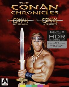 the conan chronicles: conan the barbarian & conan the destroyer [4k ultra hd]