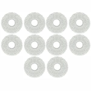 10pcs mop pads for ecovacs deebot x1 omni x1 turbo t20 omni t10 omni x2 omni t30s deebot t20 omni accessories deebot mopping pads