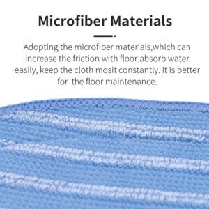 neutop Replacement Microfiber Mopping Pads Compatible with Ecovacs Deebot OZMO T5, N7, 920, 950 Robot Vacuums, 12-pack.