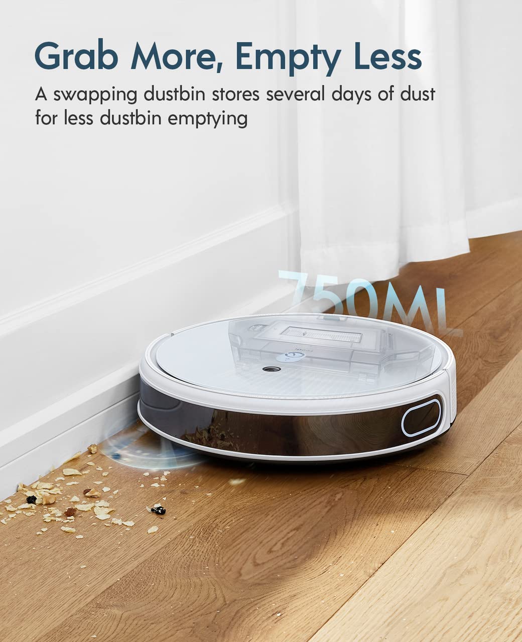 Yeedi mop Station pro Robot Vacuum and Mop, Self-Cleaning 3 in 1, Robotic Vacuum with Dual Power Spin Mopping, 3000Pa Suction, Smart Mapping, Carpet Detection, Pet-Friendly Design with 750ml Dustbin