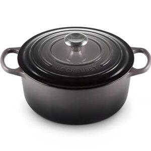 Le Creuset Enameled Cast Iron Signature Round Dutch Oven, 5.5 qt., Oyster