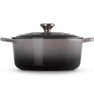 Le Creuset Enameled Cast Iron Signature Round Dutch Oven, 5.5 qt., Oyster