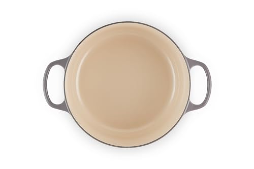 Le Creuset Enameled Cast Iron Signature Round Dutch Oven, 5.5 qt., Oyster