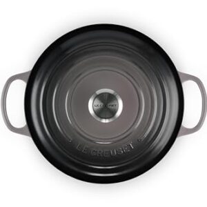 Le Creuset Enameled Cast Iron Signature Round Dutch Oven, 5.5 qt., Oyster