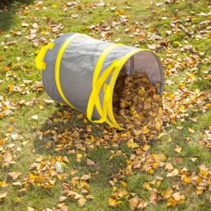 Byhagern 30 Gallon Collapsible Trash Can 3 Pack, Garden Bag Pop Up Camping Trash can, Reusable Leaf Bag Holder, Yard Waste Bag