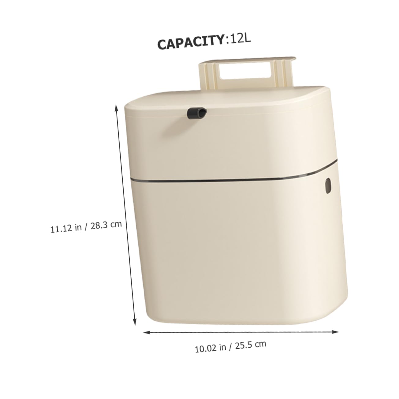 Didiseaon waste container waste bin trash can cabinet trash bin trash can with lid counter top compost bucket kitchen compost bin trash cans garbage can pp Storage tank office dual purpose