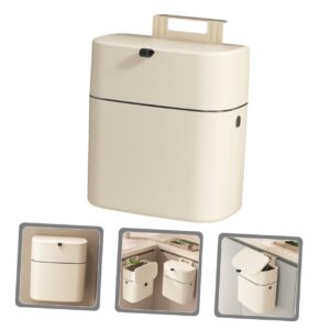 Didiseaon waste container waste bin trash can cabinet trash bin trash can with lid counter top compost bucket kitchen compost bin trash cans garbage can pp Storage tank office dual purpose