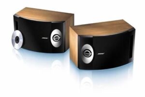 bose 201-v stereo loudspeakers (pair) - cherry