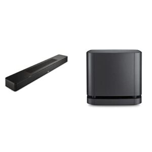 Bose Soundbar 600 + Bass Module 500, Black