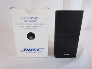 bose acoustimass direct/reflecting speaker black