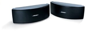 bose 151 se environmental speakers, elegant outdoor speakers. outdoor stereo speakers that blend easily into your environment - black