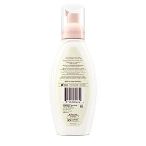 Aveeno Ultra-Calming Foaming Cleanser & Makeup Remover Facial Cleanser with Calming Feverfew, Face Wash for Dry & Sensitive Skin, Hypoallergenic, Fragrance-Free & Non-Comedogenic, Unscented, 6 Fl Oz