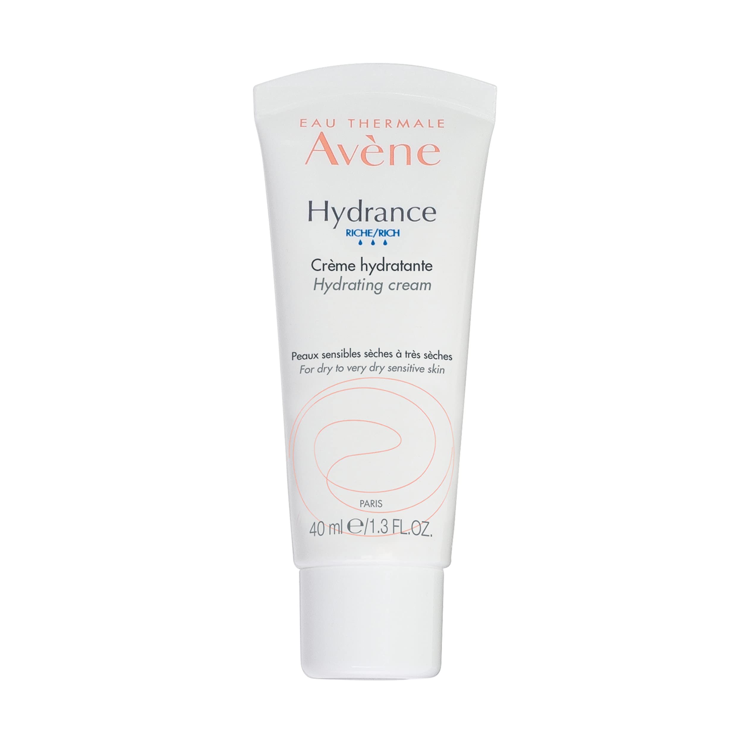 Eau Thermale Avène Hydrance RICH Hydrating Cream, Daily Face Moisturizer, Non-Comedogenic, 1.3 Fl Oz (Pack of 1)