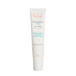 eau thermale avène - cleanance mattifying emulsion lotion - matte finish - 24 hour hydration for oily, blemish-prone skin - 1.35 fl.oz. (pack of 1)