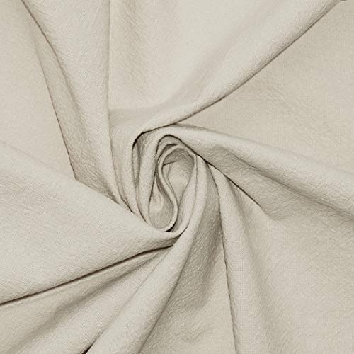 Archaeo Washed Cotton Twist Tab Curtain, 52" x 95", Oatmeal