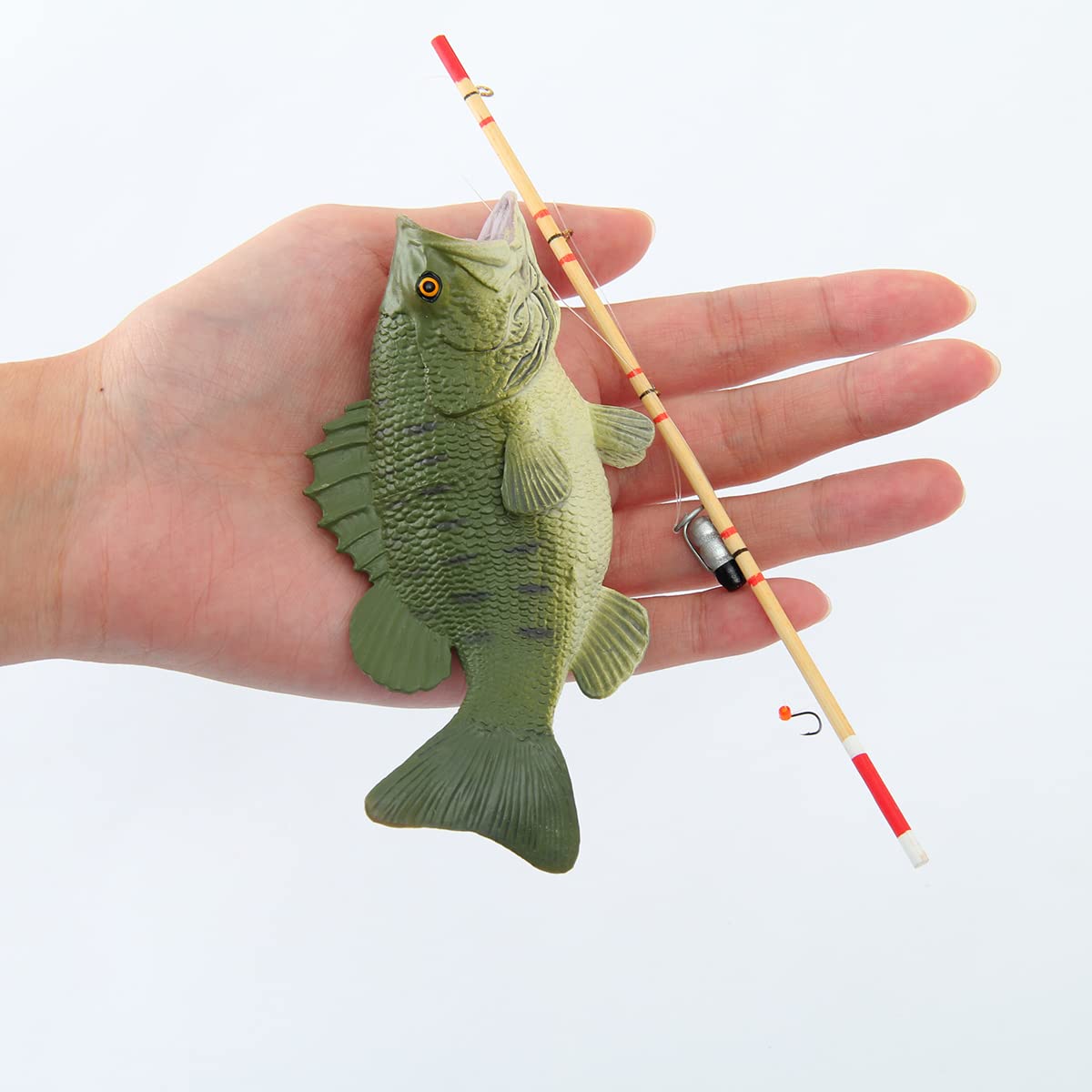 Gone Fishing Cake Decoration Gone Fishing Cake Topper Fisherman Themed Birthday Cake Topper Fishing Birthday Party Supplies Fishing Party Sea Bass Decorations