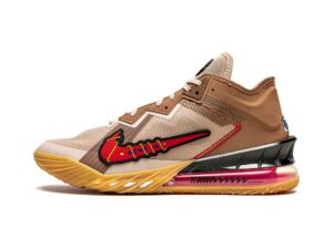 nike mens lebron 18 low cv7562 401 wile e. coyote vs roadrunner - size 9