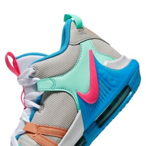 Nike Lebron Witness VII (Big Kid) Grey Fog/Hyper Pink/Cobblestone 6 Big Kid M