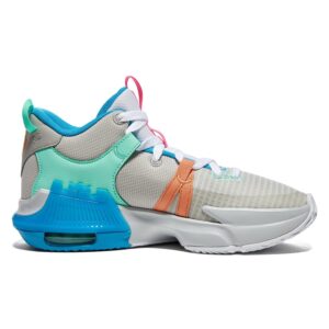 Nike Lebron Witness VII (Big Kid) Grey Fog/Hyper Pink/Cobblestone 6 Big Kid M