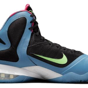 Nike Lebron IX Black/Lime Glow/Dutch Blue/Fusion Red 9.5 D (M)