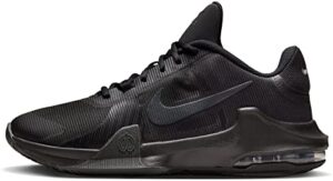 nike men's air max impact 4 black/anthracite-off noir (dm1124 004) - 11