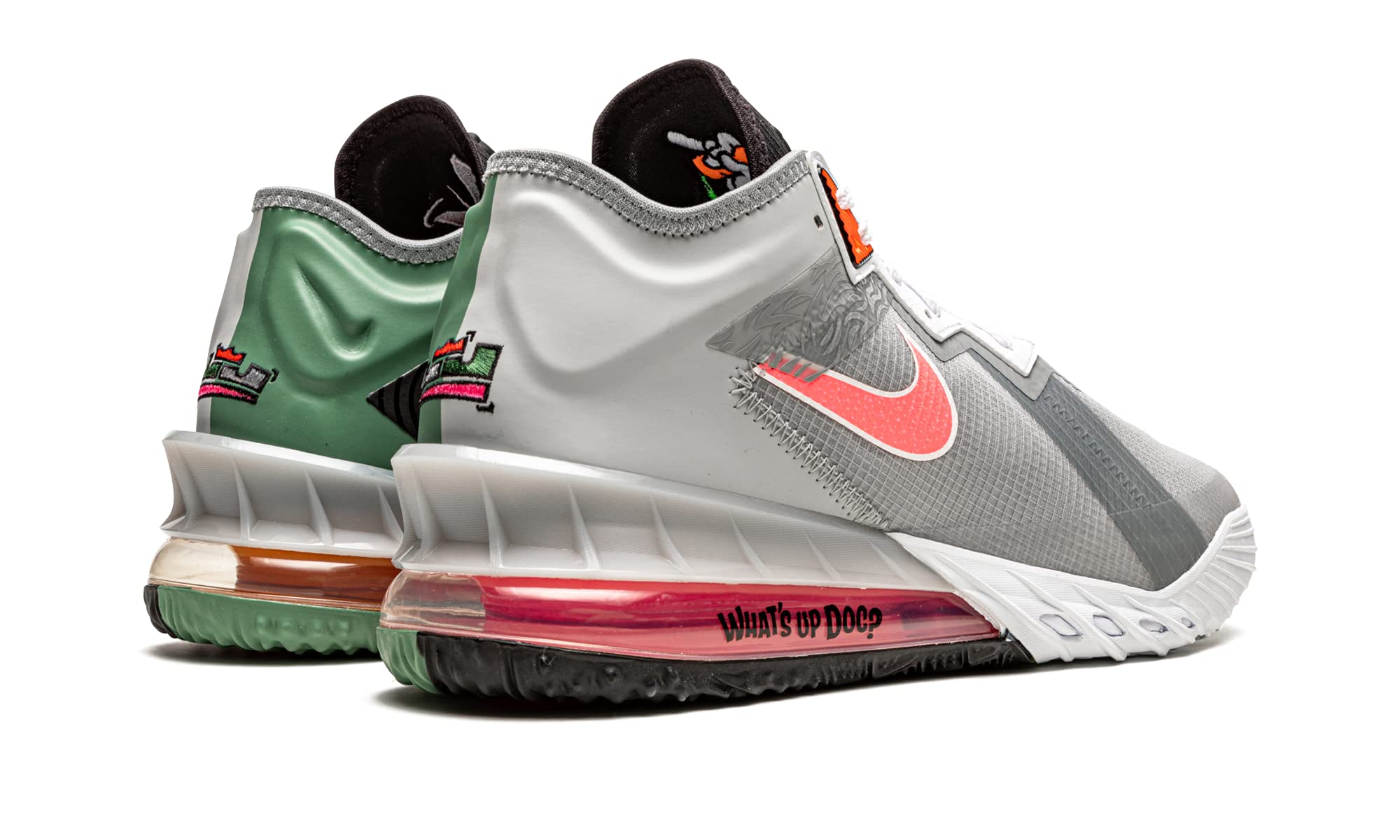 Nike Lebron XVIII Low Light Smoke Grey/Sunset Pulse/Black/White 9 D (M)