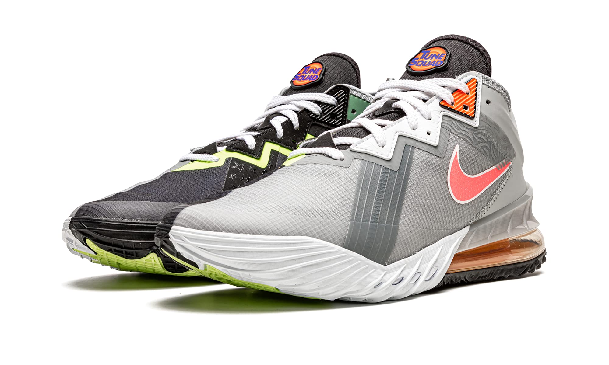 Nike Lebron XVIII Low Light Smoke Grey/Sunset Pulse/Black/White 9 D (M)