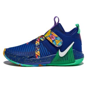 Nike Lebron Witness VII (Big Kid) Deep Royal Blue/White/Game Royal 7 Big Kid M