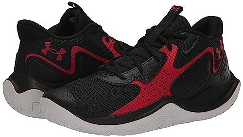 Under Armour Unisex Jet '23, (005) Black/Red/Red, 7, US