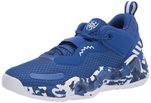 adidas unisex d.o.n. issue 3 basketball shoe, team royal blue/white/victory blue, 9 us men