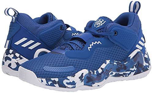 adidas Unisex D.O.N. Issue 3 Basketball Shoe, Team Royal Blue/White/Victory Blue, 9 US Men