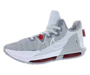 nike mens lebron witness vi basketball shoes cz4052-003 (pure platinum/wolf grey, 11.5)