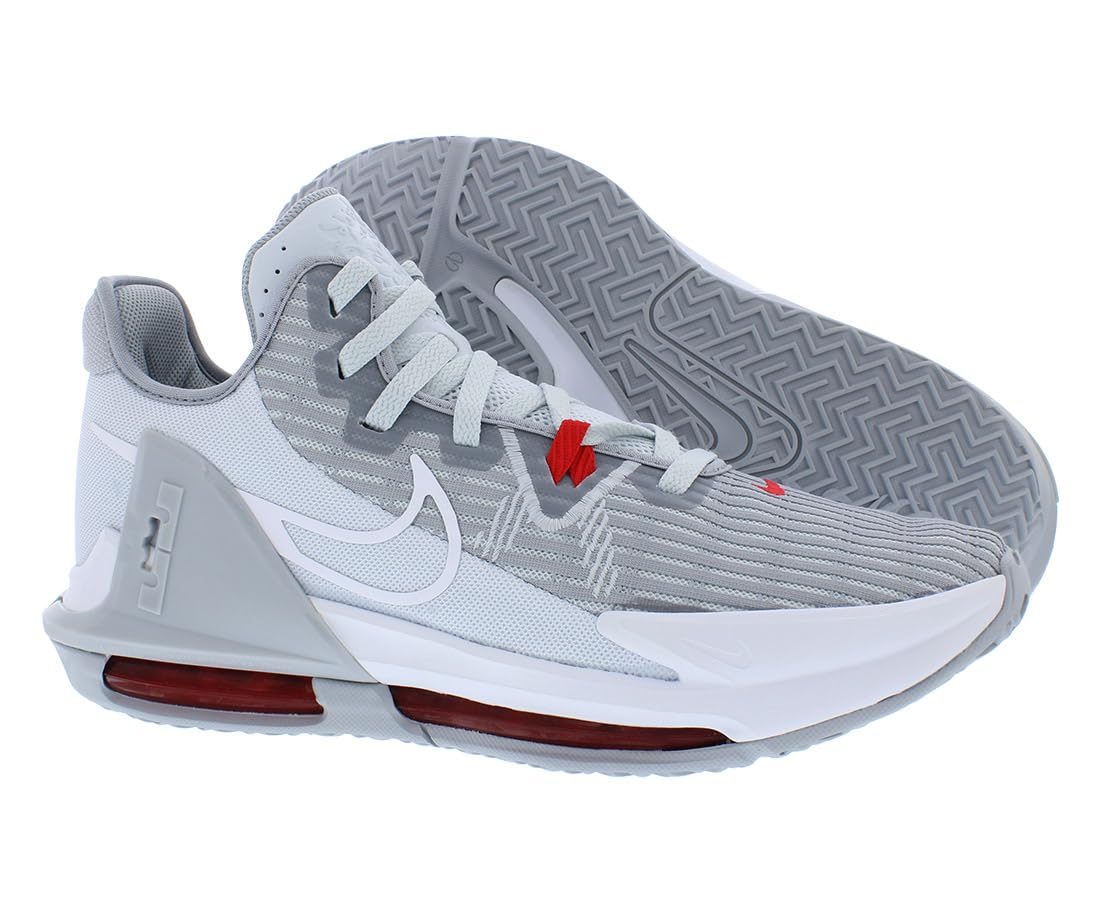 Nike Mens Lebron Witness VI Basketball Shoes CZ4052-003 (Pure Platinum/Wolf Grey, 11.5)