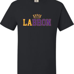 Go All Out YXL 18-20 Black Youth LABRON T-Shirt