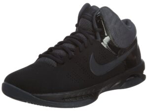 nike mens air visi pro vi nbk black/anthracite ankle-high nubuck basketball shoe - 11m