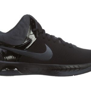 Nike Mens Air Visi Pro Vi NBK Black/Anthracite Ankle-High Nubuck Basketball Shoe - 11M