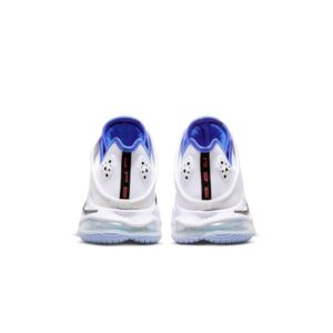 Nike Mens Lebron XIX Low, White/Medium Blue/Siren Red/Black (us_Footwear_Size_System, Adult, Men, Numeric, Medium, Numeric_9)