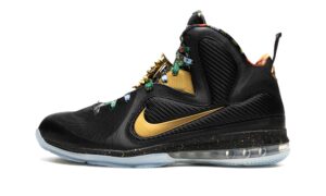 nike mens lebron 9 do9353 001 watch the throne 2022 - size 12 black/metallic gold