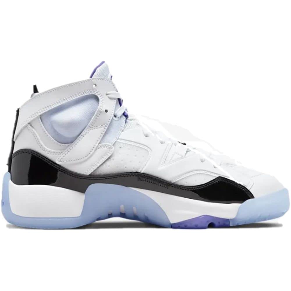 Nike Jumpman Two Trey, White/Black/Dark Concord, 9 UK (9.5 US)