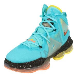 Nike Lebron XIX Mens Basketball Trainers DC9338 Sneakers Shoes (UK 7.5 US 8.5 EU 42, Polarized Blue Crimson Bliss 400)