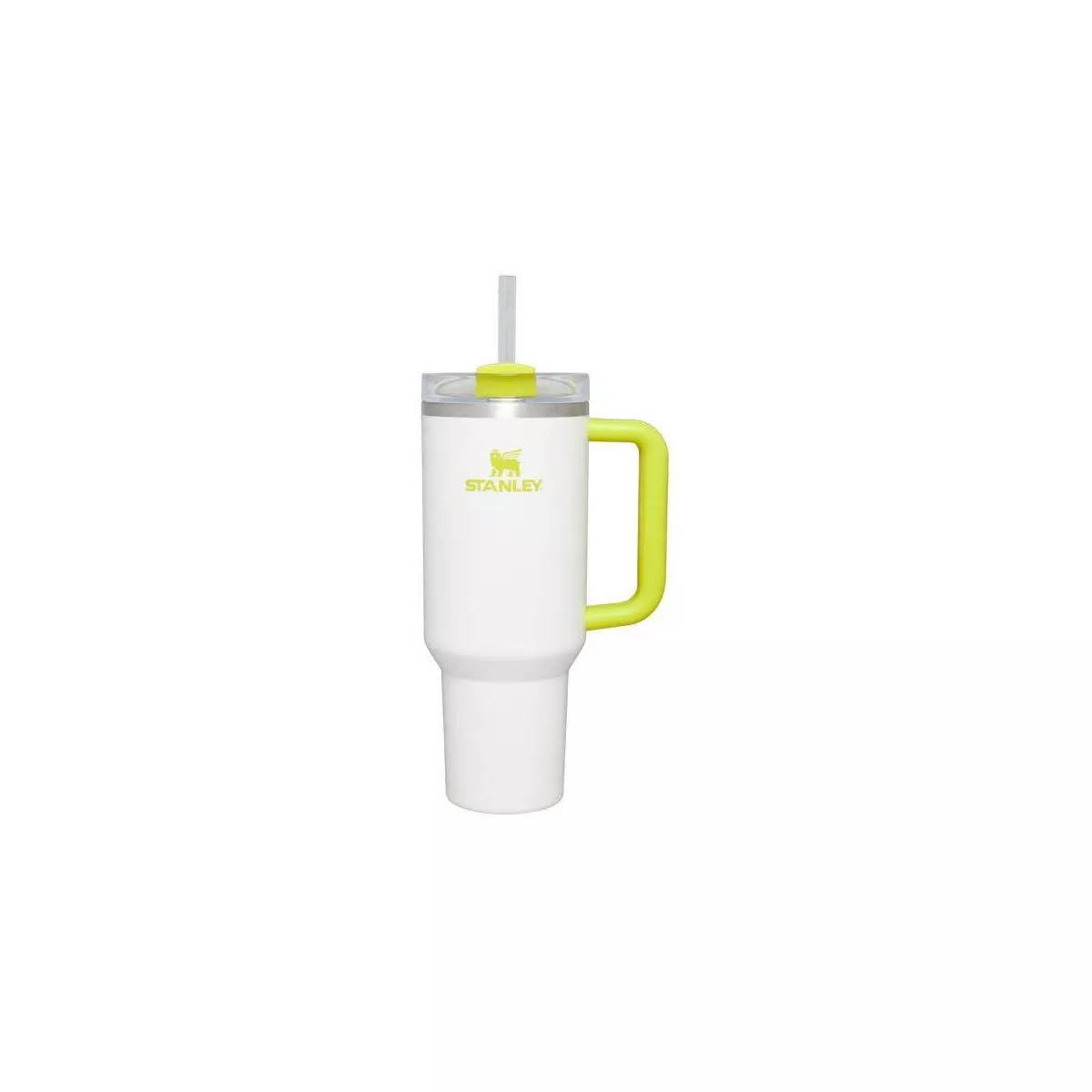 Stanley 40oz Stainless Steel H2.0 FlowState Quencher Tumbler Frost/Electric Yellow