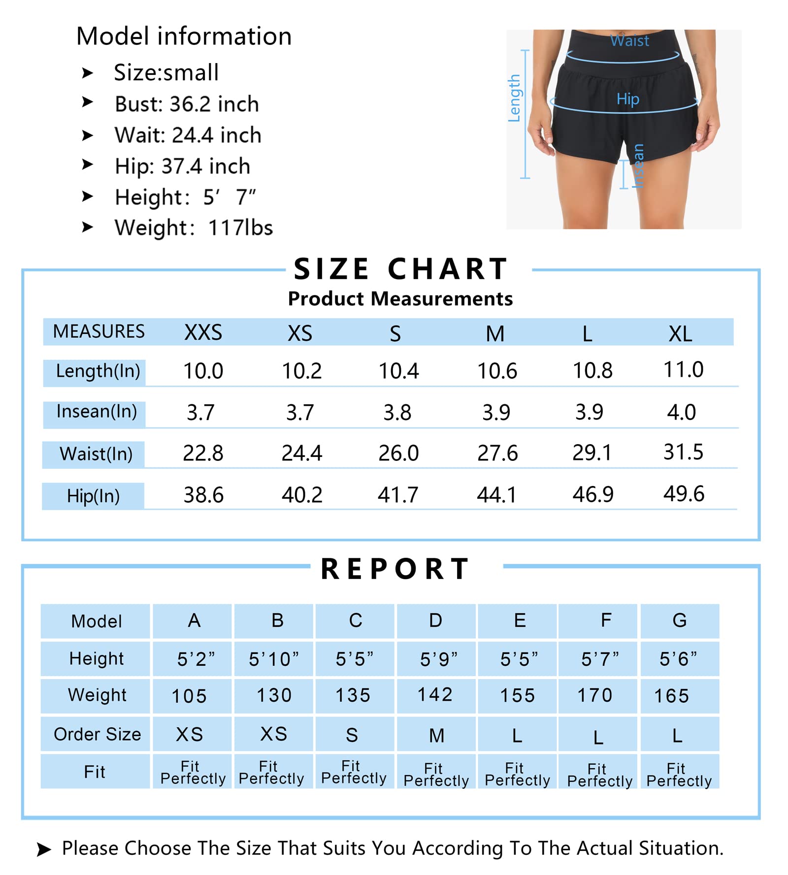 THE GYM PEOPLE Womens High Waisted Running Shorts Quick Dry Athletic Workout Shorts with Mesh Liner Zipper Pockets (Rose Red, X-Small)